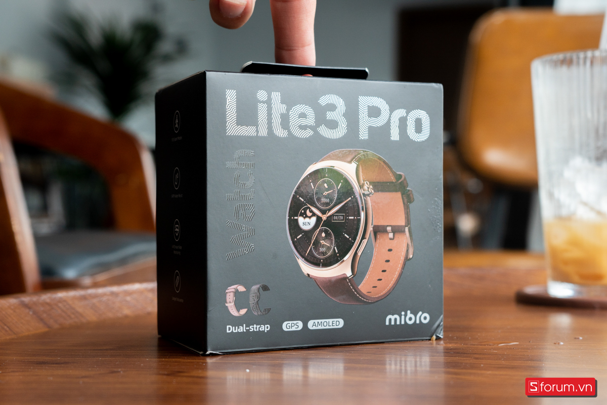 Mibro Lite 3 Pro | GPS Integrado | 5ATM | AMOLED | – Cherry Box Presentes